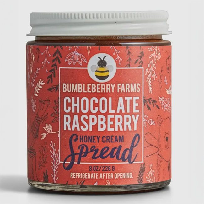Bumbleberry Farms Chocolate Raspberry Gourmet Spread - O’Shea’s Candies