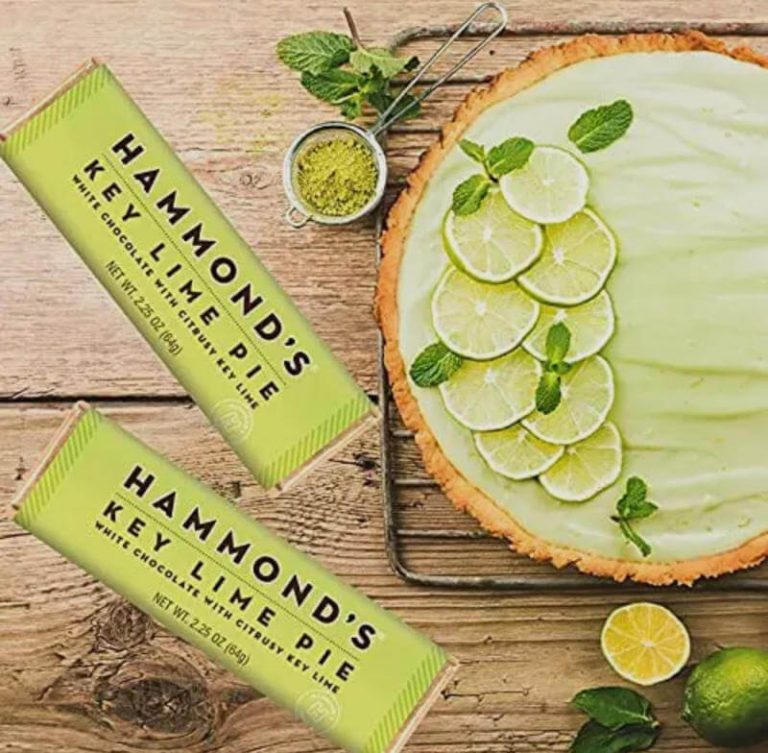 Hammonds Gourmet Foil Wrapped Candy Bar – Key Lime - O’Shea’s Candies