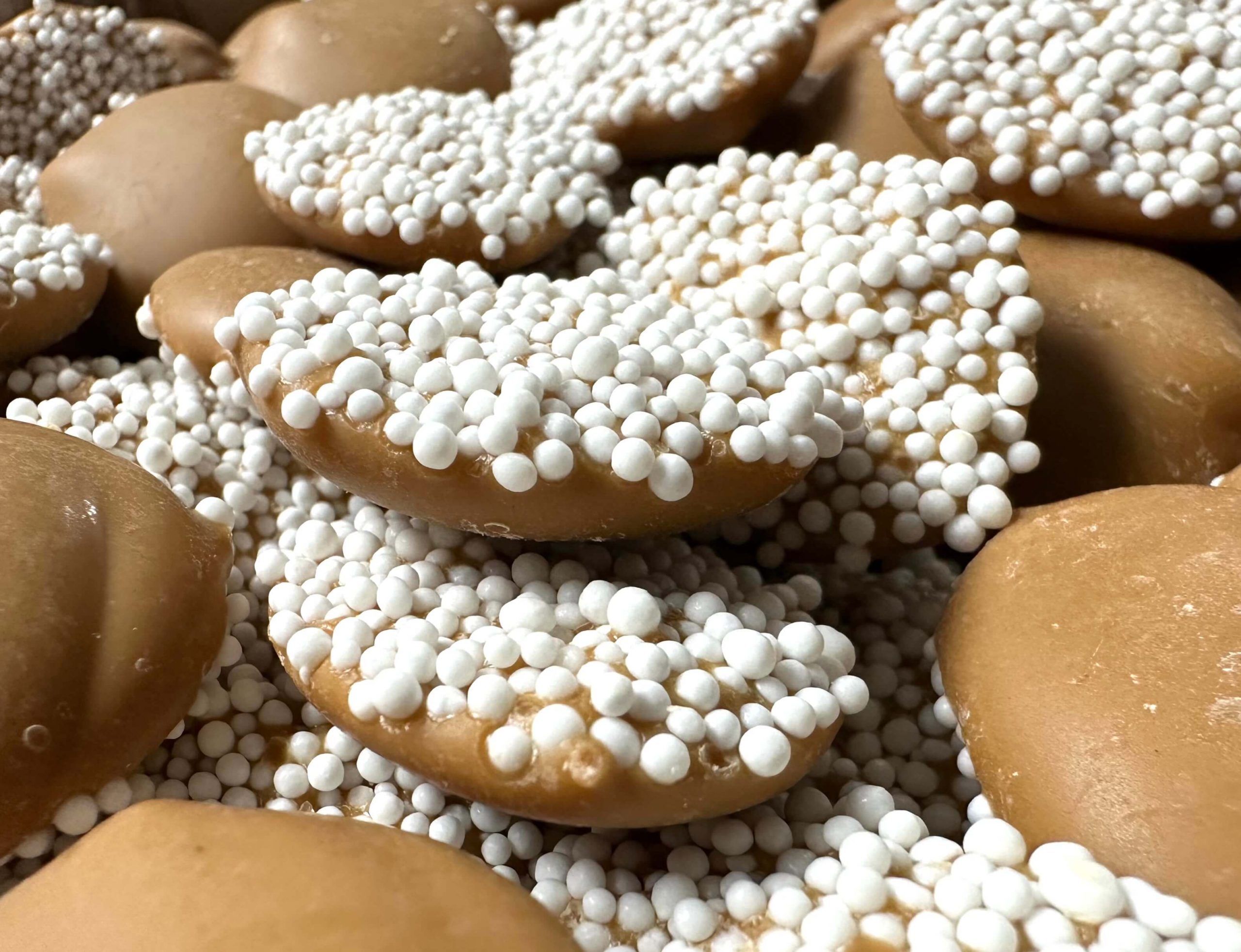 O’Shea’s Peanut Butter Meltaway Non Pariels - O’Shea’s Candies