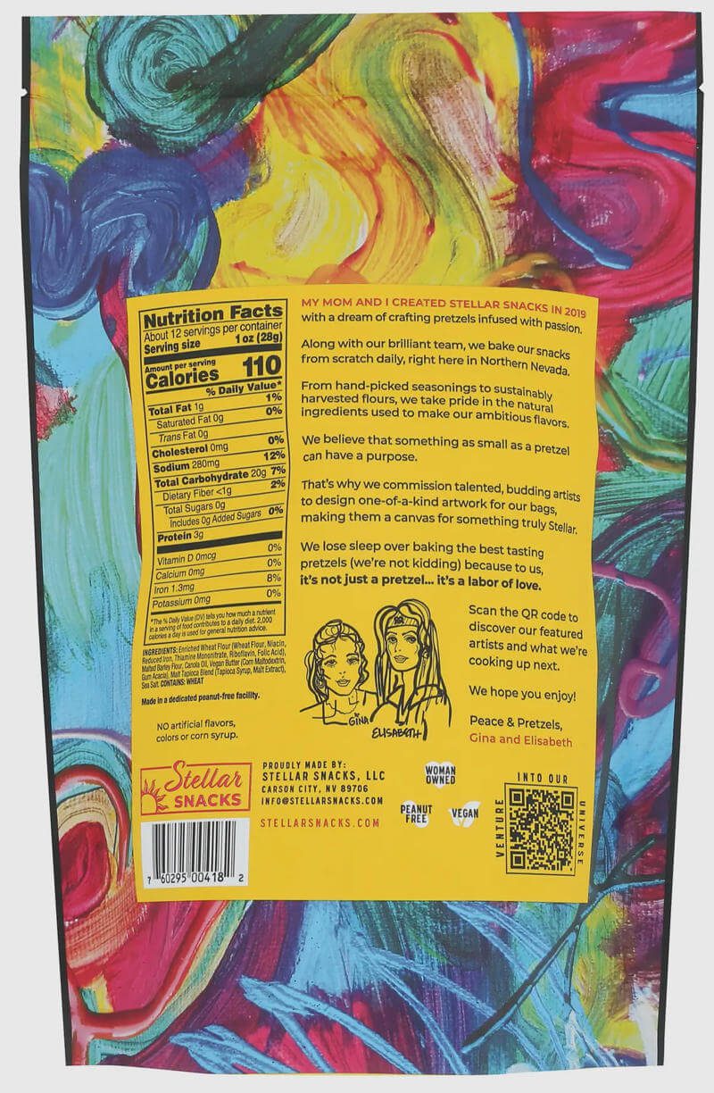 Stellars Gourmet Seasoned Pretzels – Simply Original - O’Shea’s Candies