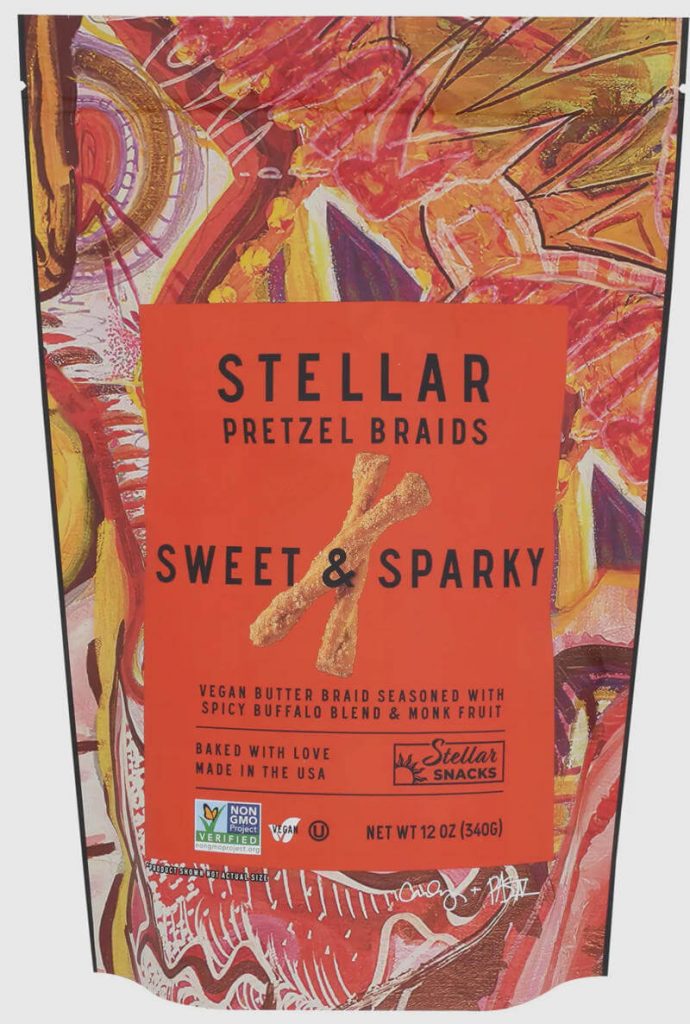 Stellars Gourmet Seasoned Pretzels – Sweet & Sparky - O’Shea’s Candies